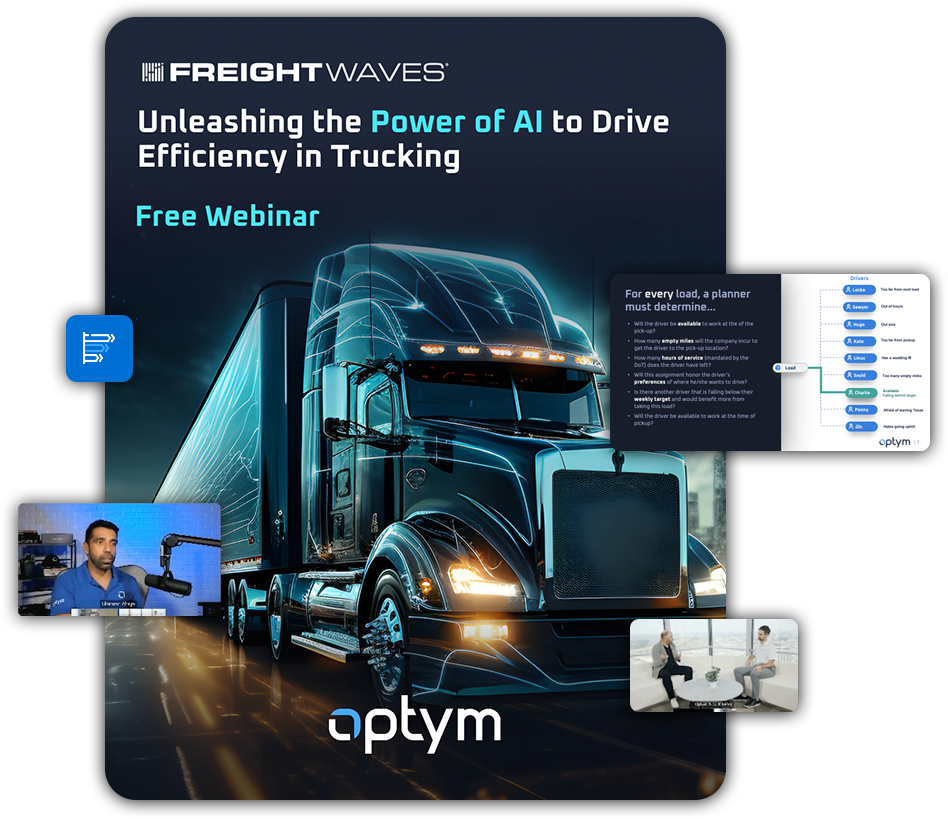 Unleashing the Power of AI to Drive Efficiency in Trucking